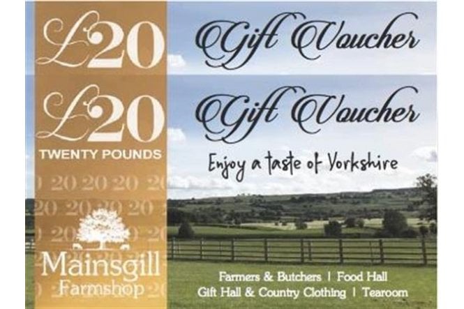 £40 Gift Voucher – Mainsgill Farmshop